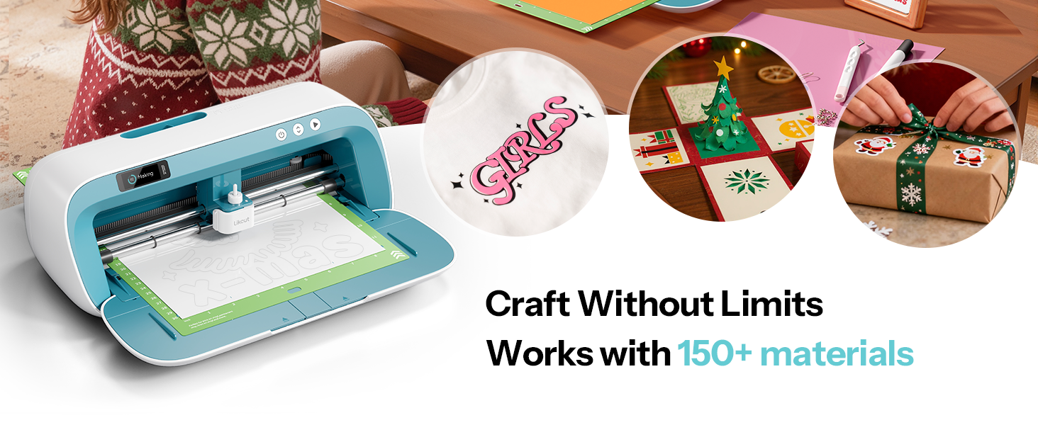 Likcut S41 Smart Cutting Machine – Advanced Print-Then-Cut & Multi-Mat