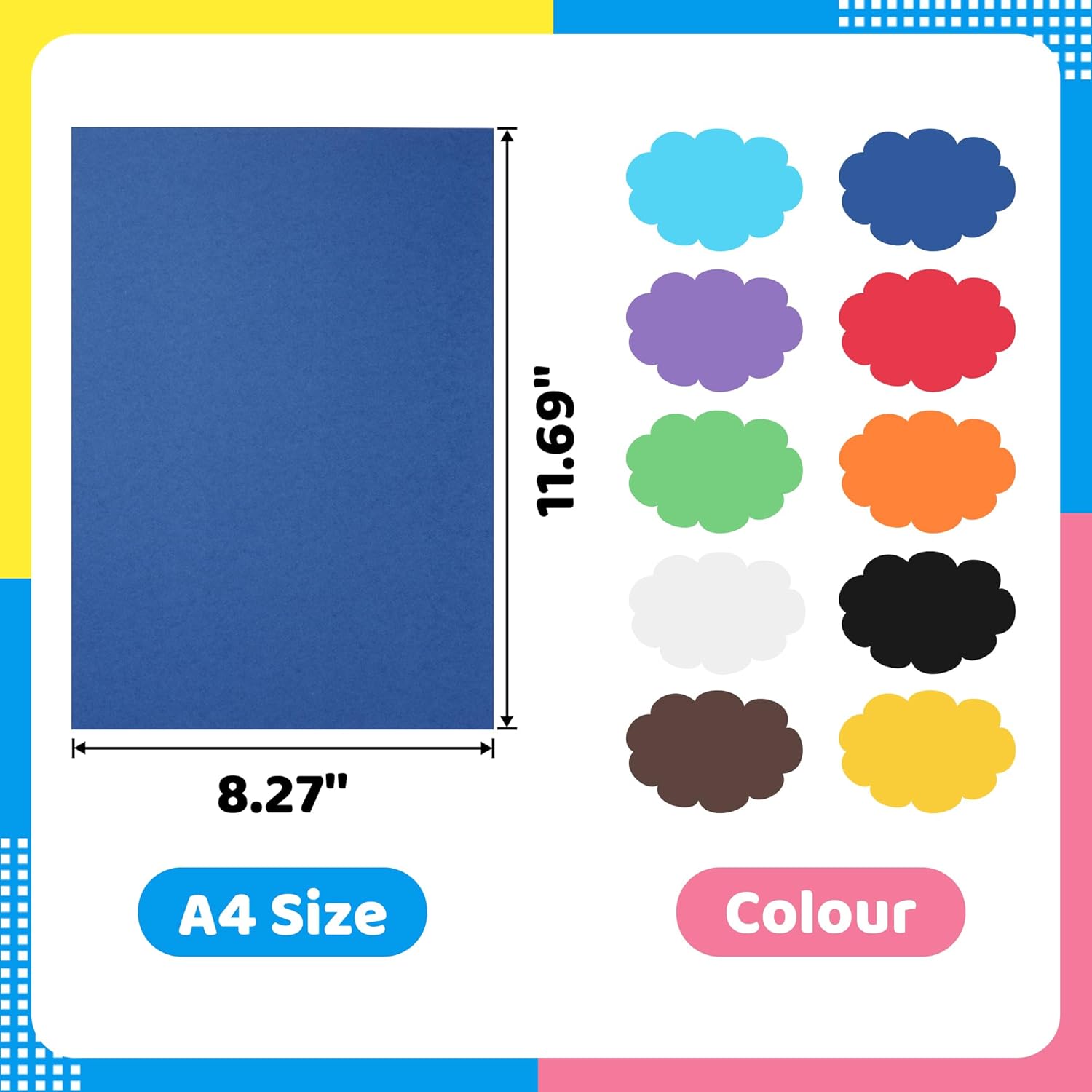 20 Sheets Colored Card stock Paper Compatible, Likcut Cutting Machine,